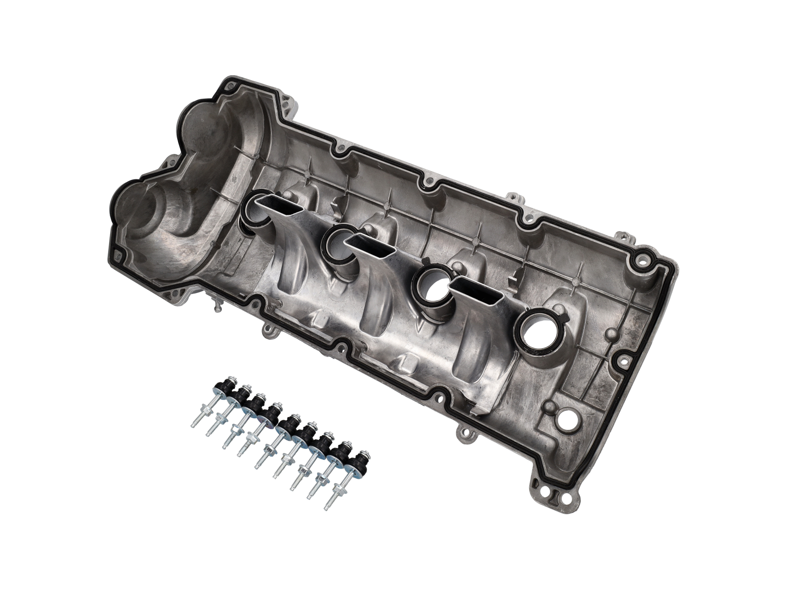 Engine valve cover. Porsche 970 Panamera V8 / 958 Cayenne V8 ...