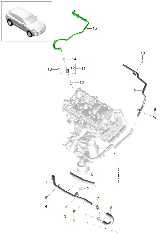 water tube - 95812108110 | Design 911