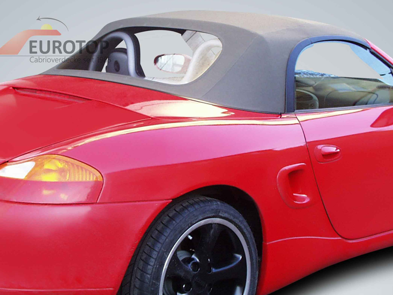 Eurotop Cabriolet hood with pvc rear screen. Porsche 986 Boxster ...