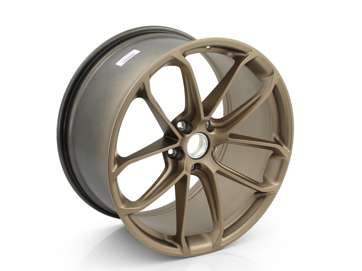 Front 22-inch Sport Package GT Alloy wheel in Neodyme Porsche 9YA 9YB ...