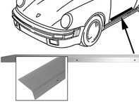 Porsche 911 Side Sills Chrome 90155111550 90155111650 - 90155111550/1 ...