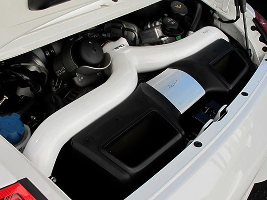 Aluminum Intake Plenum Competition + 74mm Throttle Body Porsche 986 ...