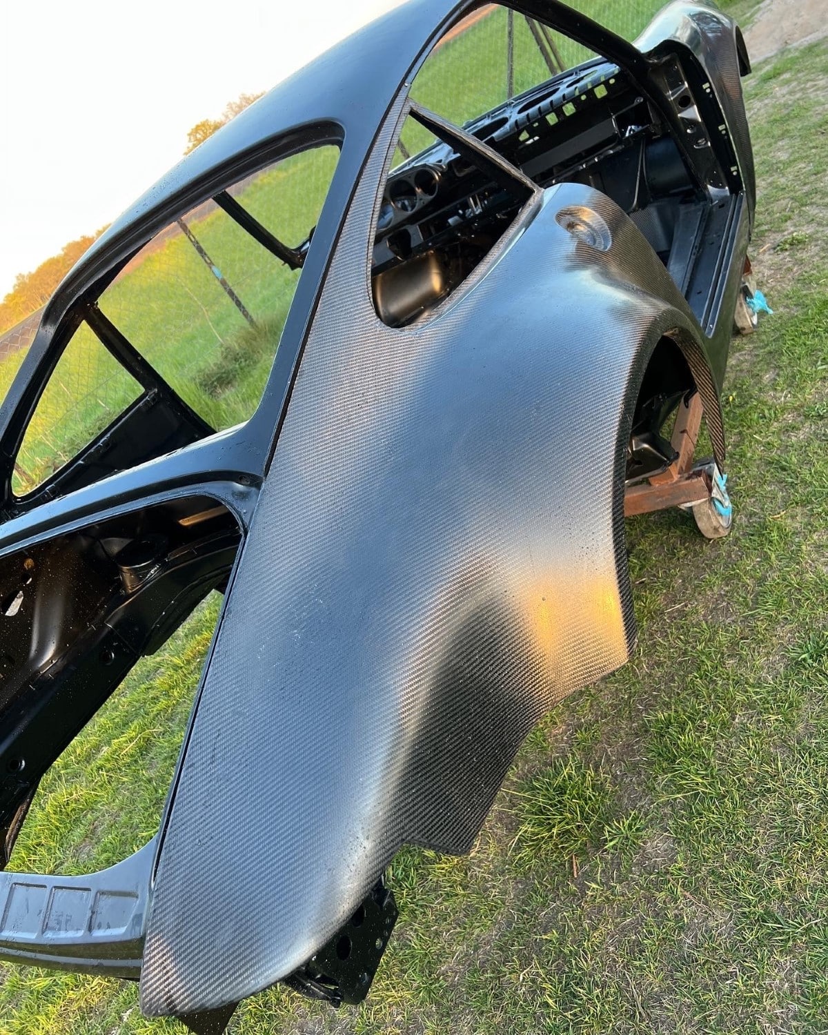 Full Carbon Fibre Flared Fender Body Kit. Porsche 911 1974 to 993 ...