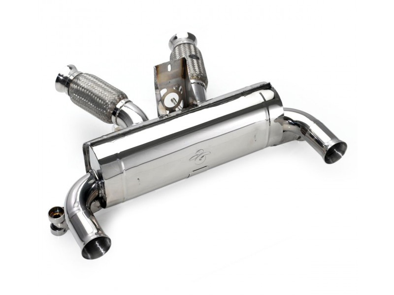 Sports exhaust rear silencer Porsche Carerra GT - TSPOCGTC06.000.A ...