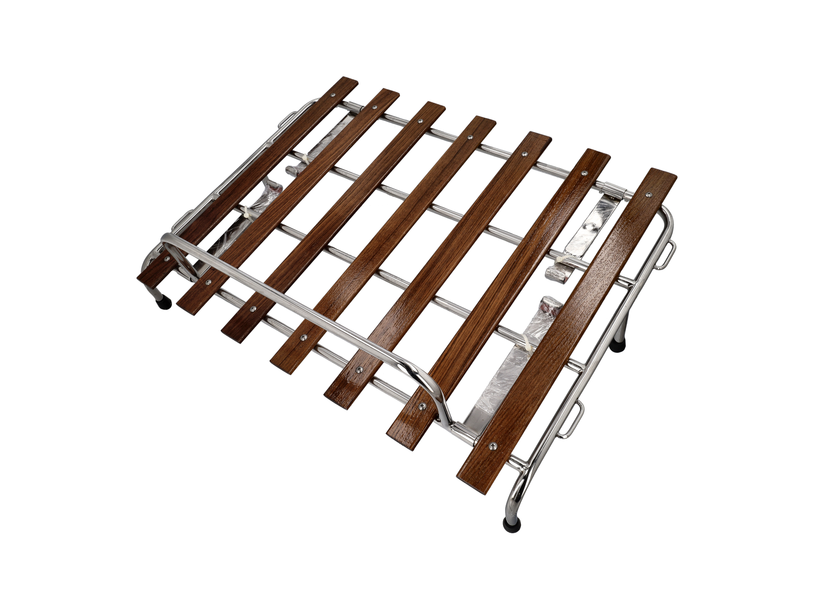 Luggage Roof Rack with classic wooden slates - 91180103000 | Design 911