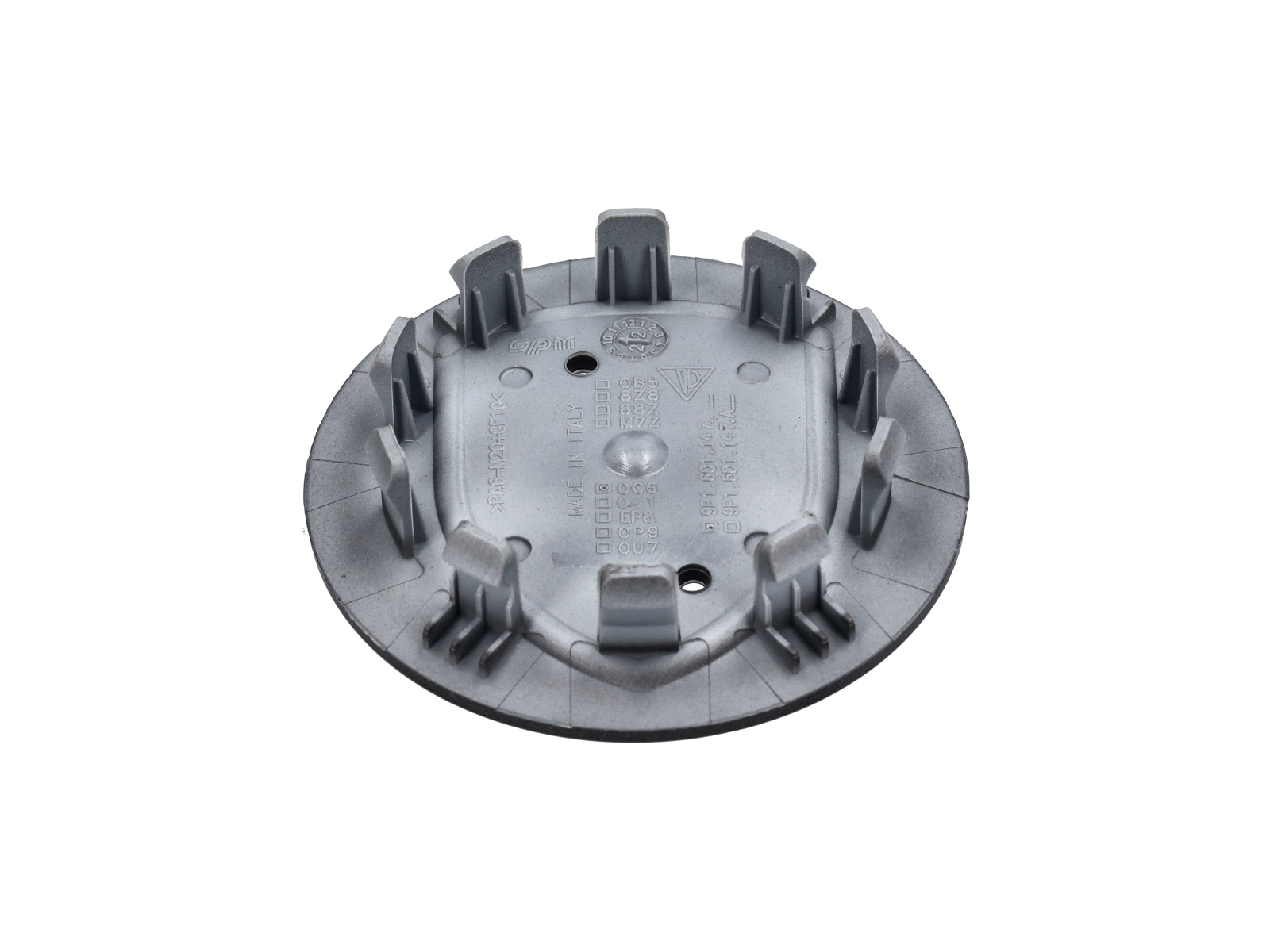 Wheel Caps "Large Crest" Grey with Black crest for Porsche ...