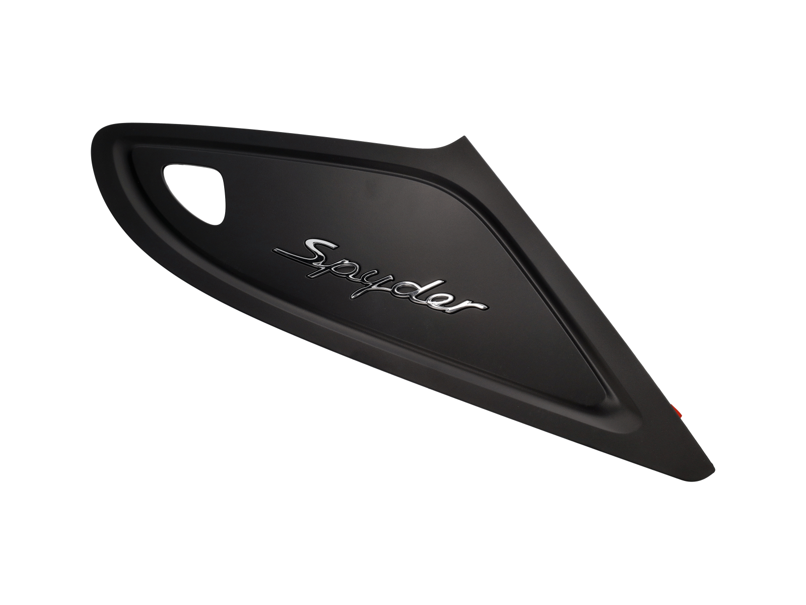 Rear Right Body Trim Cover "Spyder", Matt Black. Porsche 982 Boxster ...