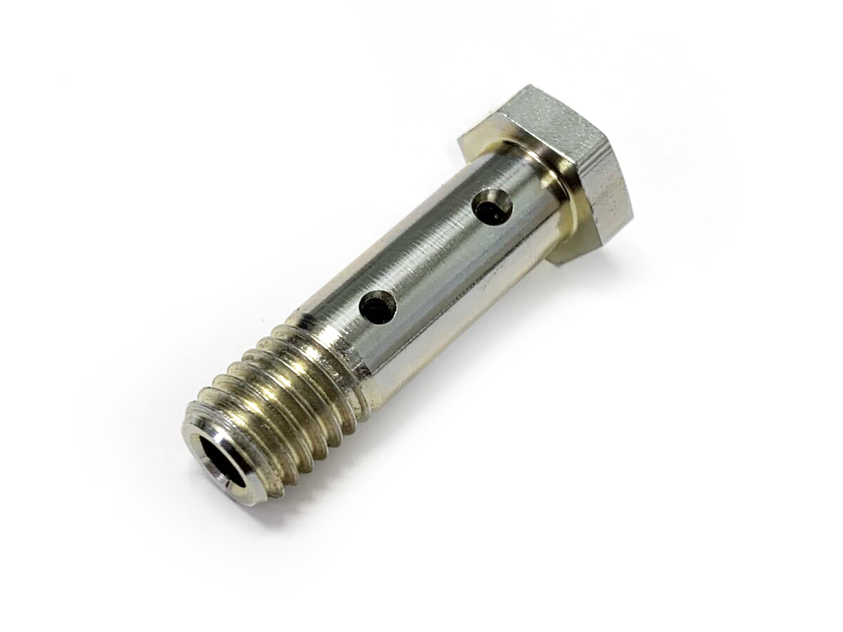 Banjo bolt oil filter supply line. Porsche 356 - 53907824/1 | Design 911