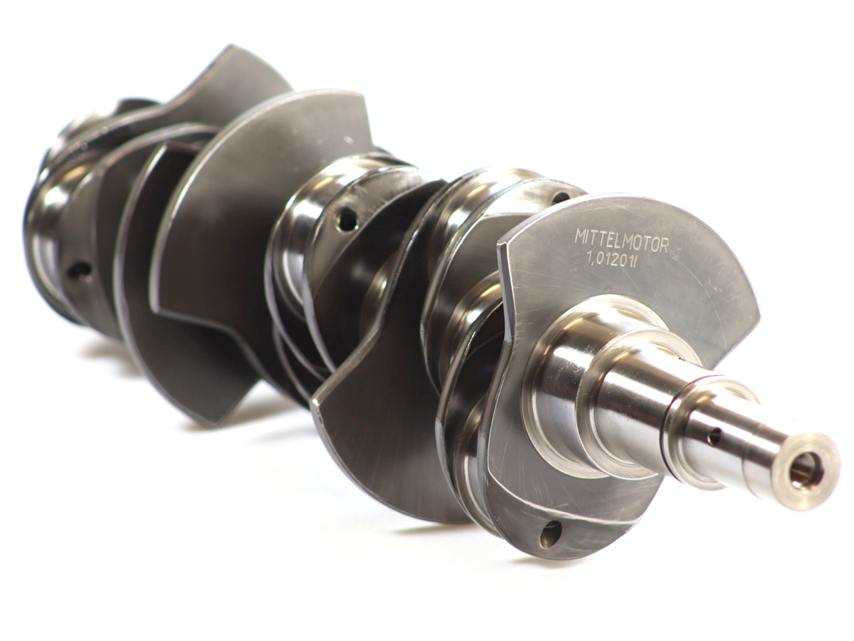 Lightened crankshaft for titanium con rods. Porsche 911 2.0ltr / 2.2ltr ...