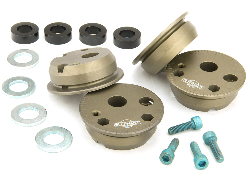 Elephant Racing 2180011 Adjustable Caster Bushing Kit. Porsche 986/987 ...