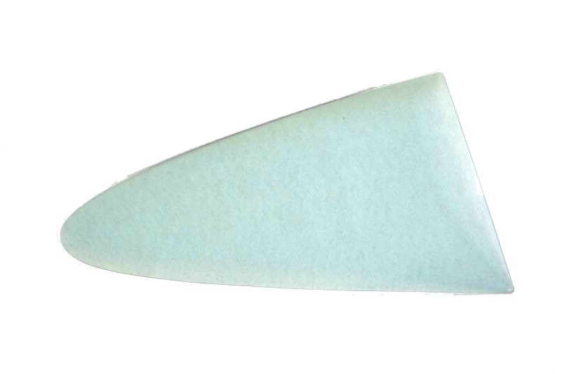 Lightweight rear 1/4 window glass, 5mm plexiglass Clear. Porsche 911 69 ...