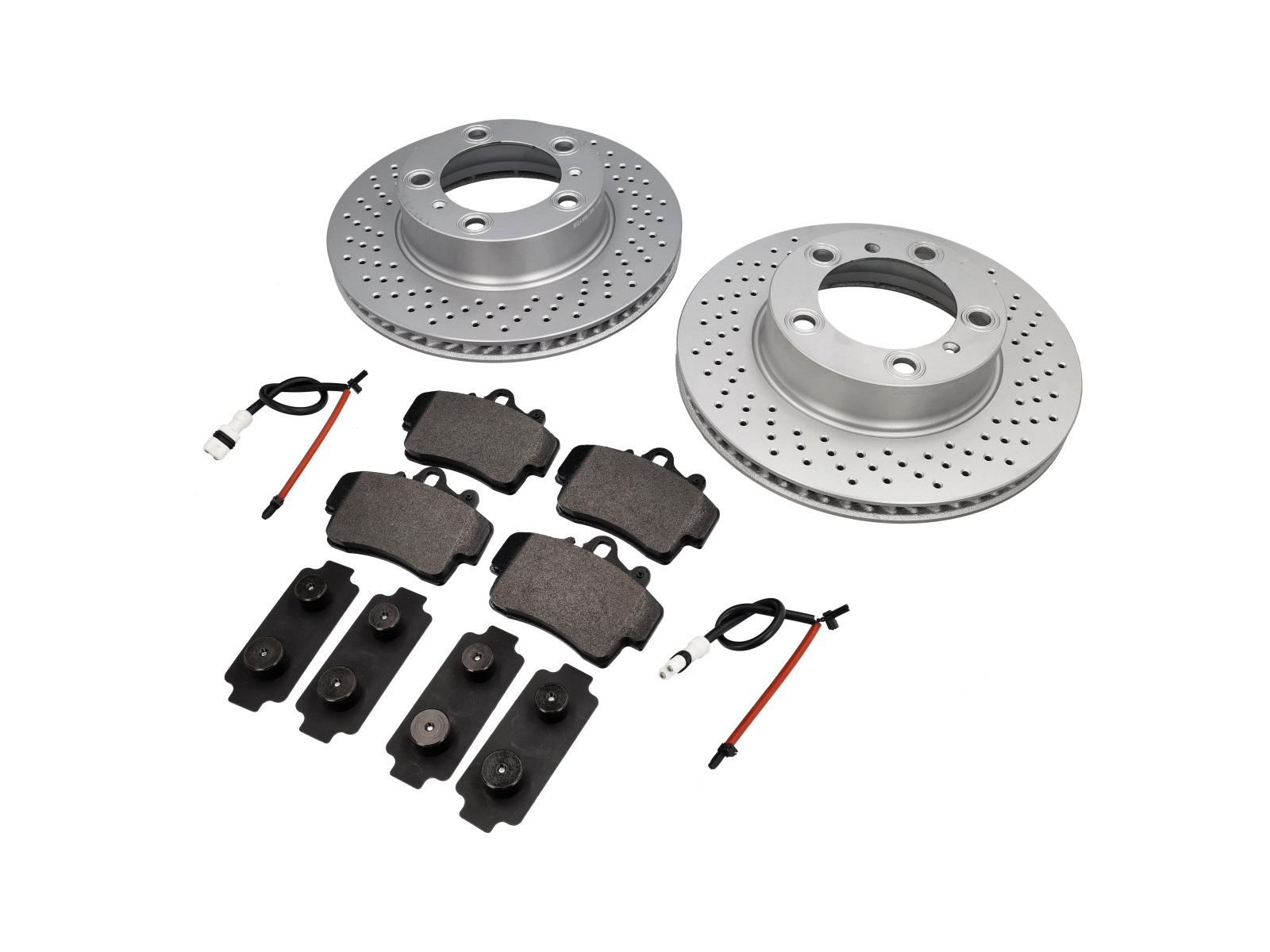 FRONT Brake Pads and Brake Disc Package Porsche 987 Boxster / 987C ...