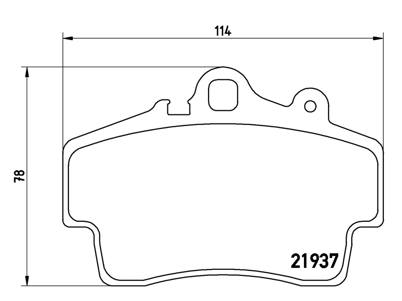 Porsche 987 Brembo Brake Pads Front 98735193903 P65007 98735193904 ...