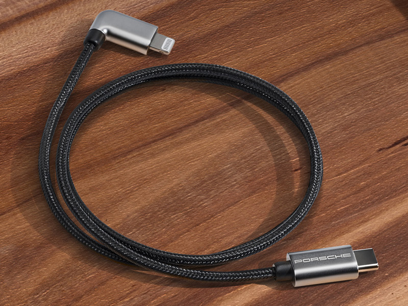 Original Porsche 9J1073900 USB type C™ smartphone charging cable for ...
