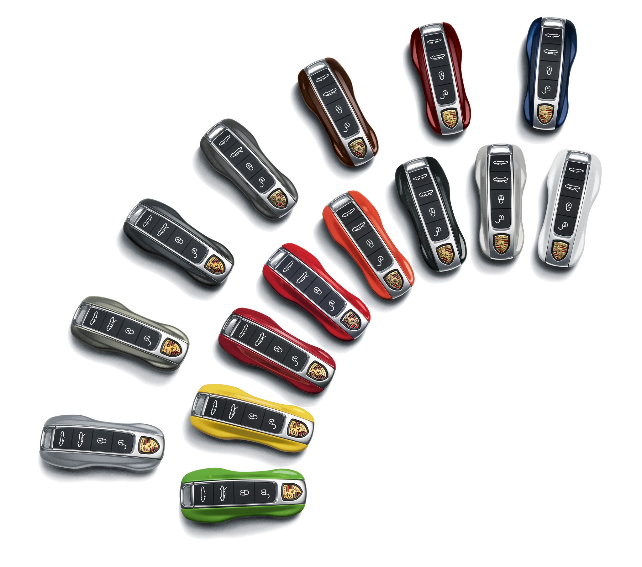 Porsche 991 992 Cayenne Panamera Macan Key cover painted 99104480122 ...