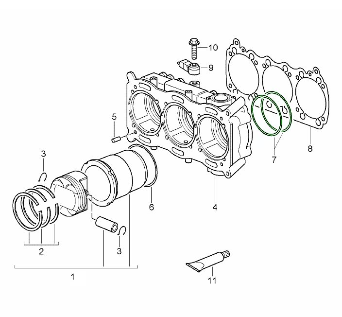 Cylinder Head / Camshaft Carrier | Design 911