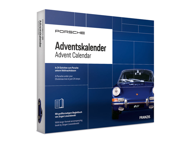Porsche Advent Calendar, model kit 911 - 00004491105 | Design 911