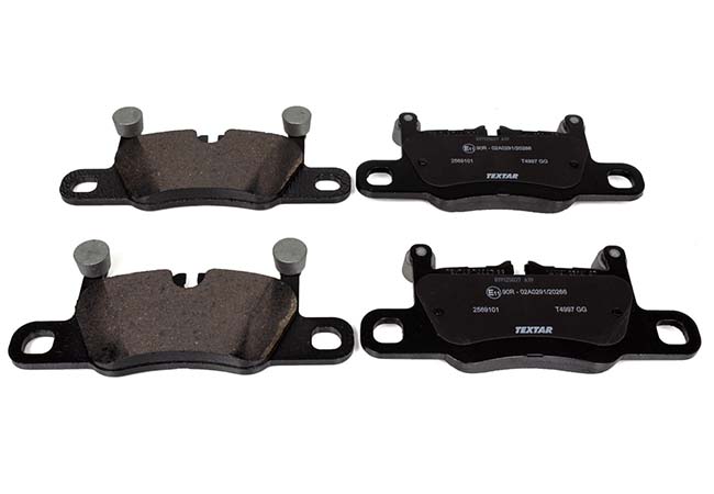 TEXTAR 2569101 Porsche 99135294902 Brake pads Rear for Porsche 991 S 3 ...