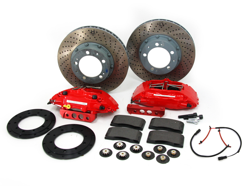 Brake Caliper & Disc "Big Reds" Front Upgrade Kit for Porsche 911 ...