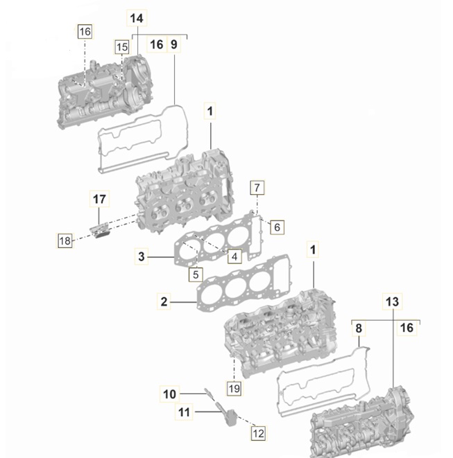 Cylinder Head / Camshaft Carrier | Design 911