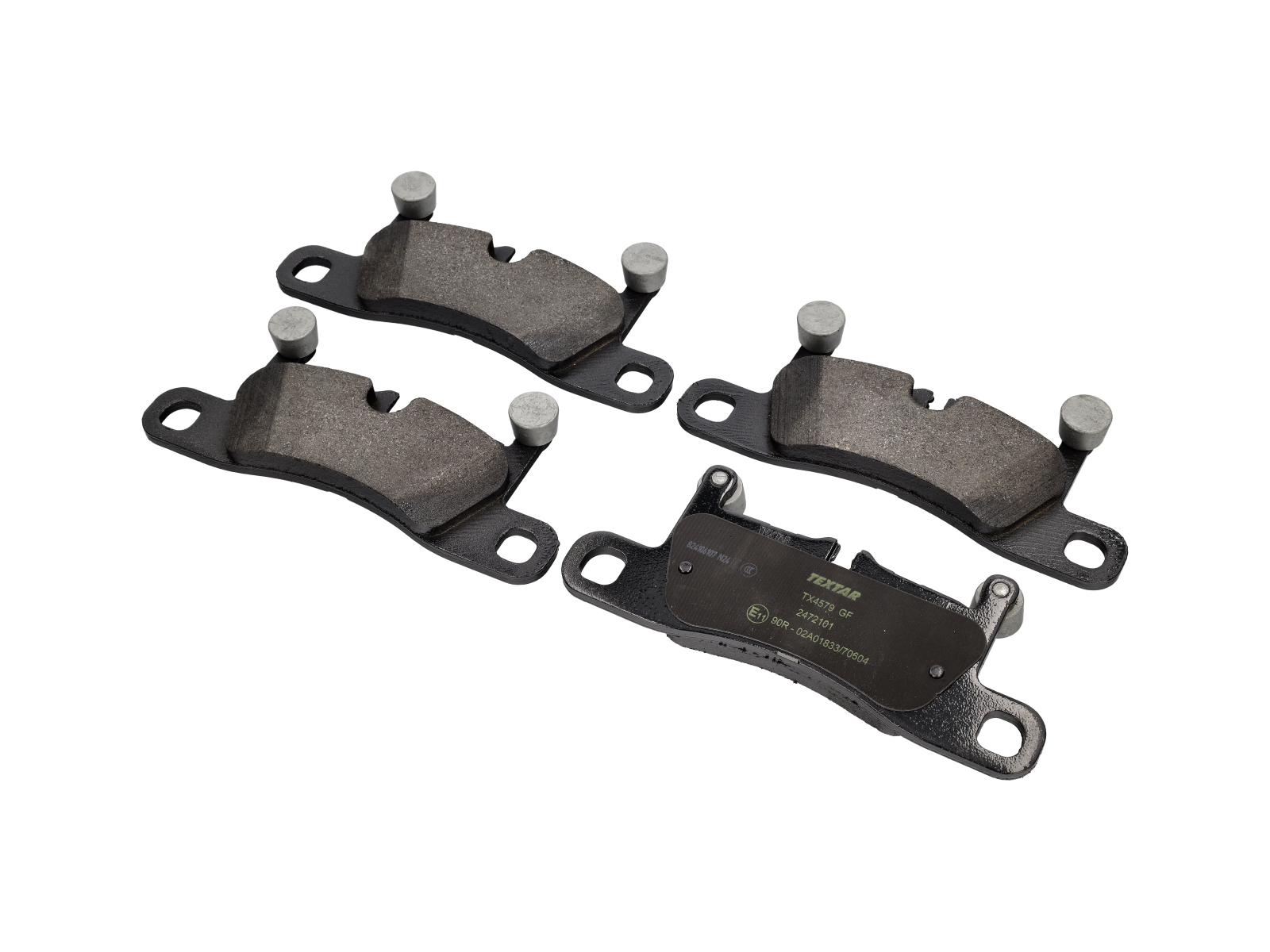 TEXTAR 2472101 Porsche 95835293900 / PAA698451A Brake pads Rear for ...