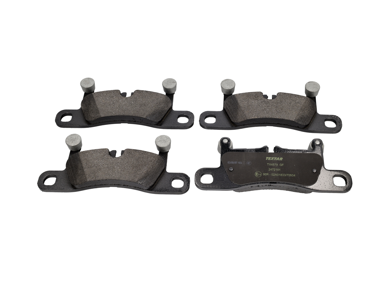TEXTAR 2472101 Porsche 95835293900 / PAA698451A Brake pads Rear for ...