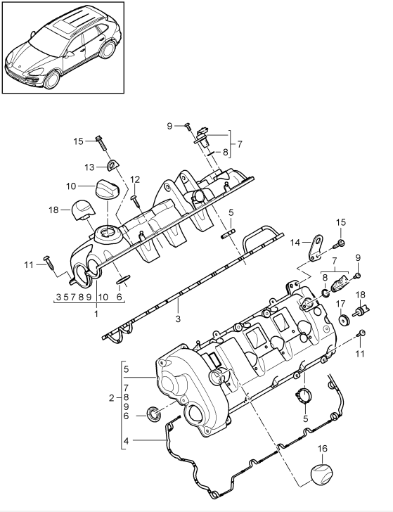 Capteurs de température Porsche | Surveillance précise du moteur ...