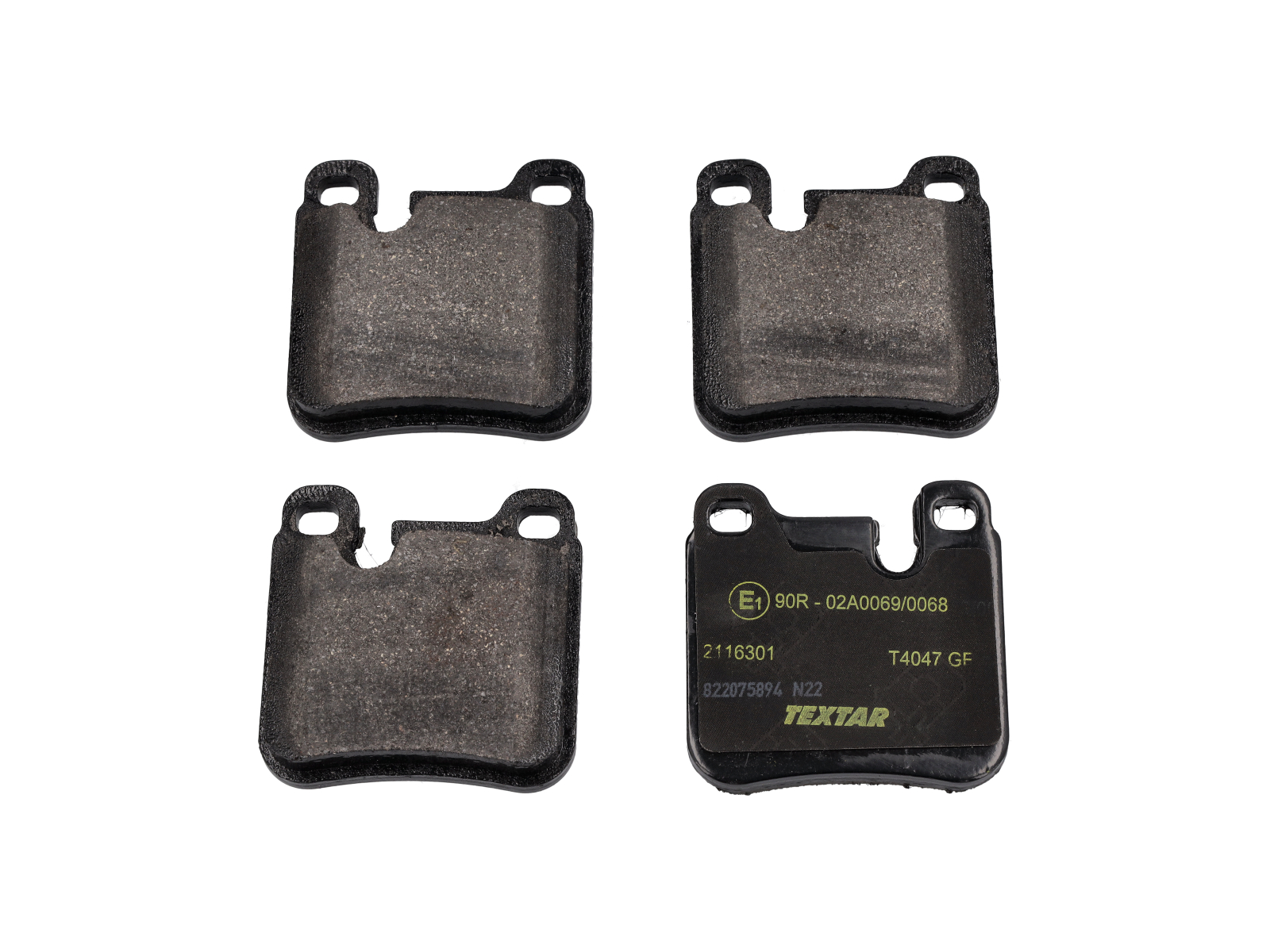 TEXTAR 2116301 Porsche 96435294903 Brake pads Rear for Porsche 964 ...