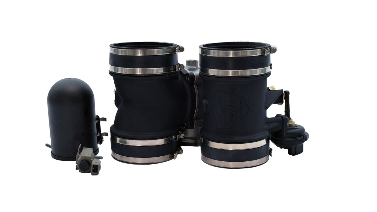 Drive by wire inlet conversion kit to GT3 manifolds. Porsche 964 / 993 ...