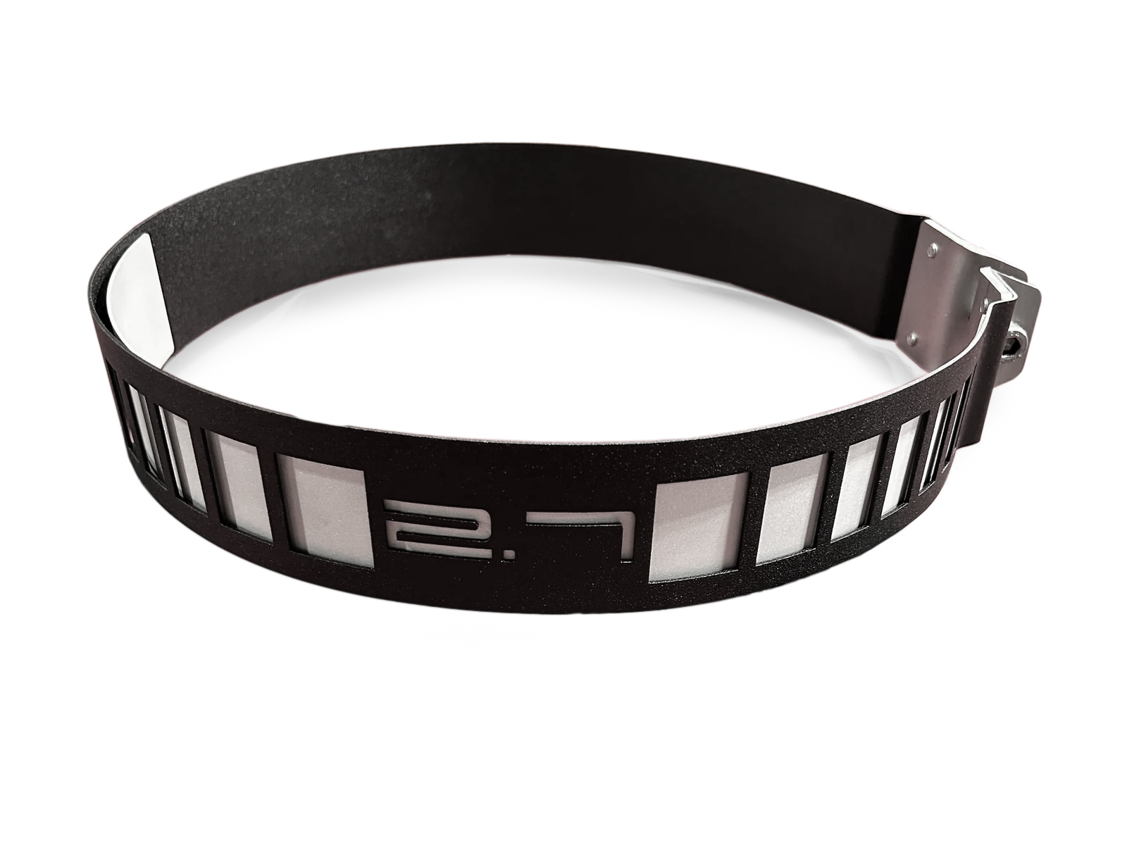 Stainless-steel fan hold-down strap square design. Porsche 911 1965 ...