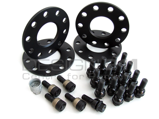 Spurverbreiterungen 5 mm Porsche 5/130 Bolzenmuster langer Bolzen ...