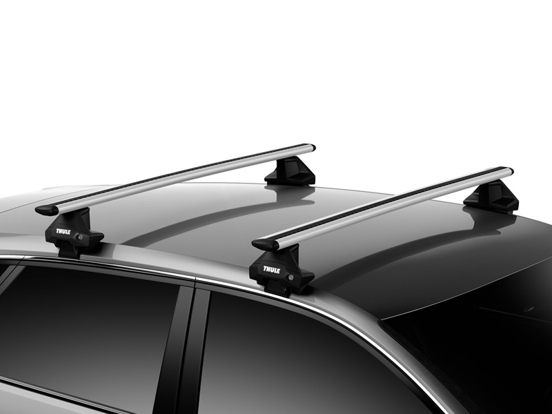 Thule Evo 135 Black roof rack system for Porsche Macan - THULEEVO95BNB ...