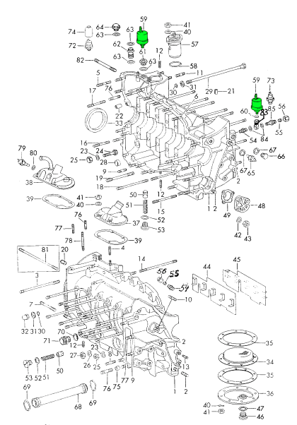 Motoroliedrukschakelaar Porsche 958 Cayenne HYBRID Panamera HYBRID ...
