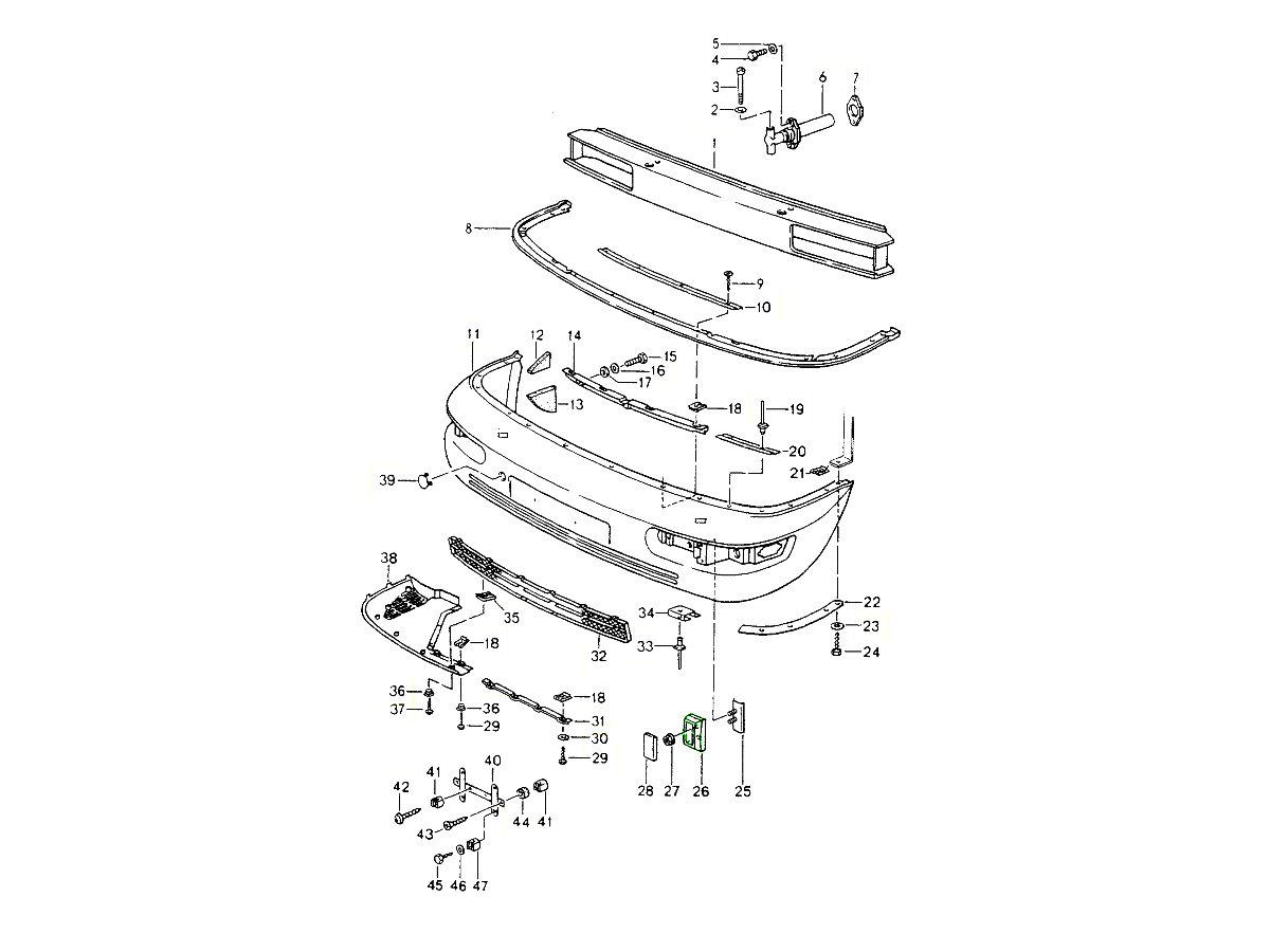 Bumper Overiders Design 911