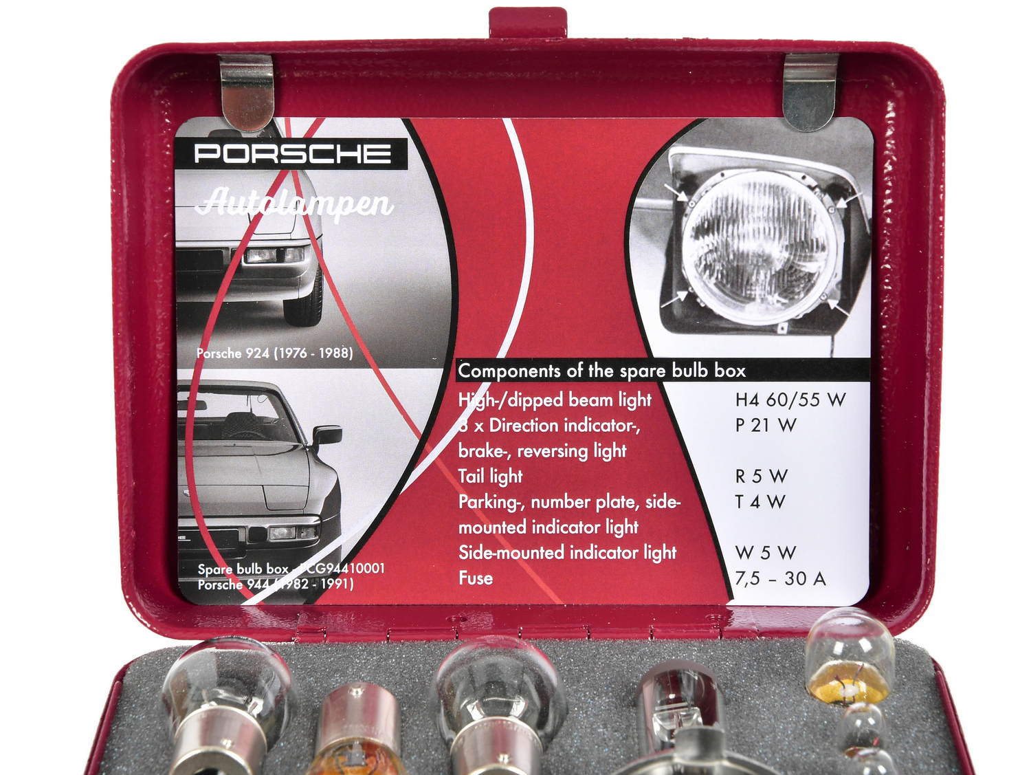 Buy Porsche 944 1982-1991 944 Turbo S 2.5L 8V 1988>> Main/Full Beam ...