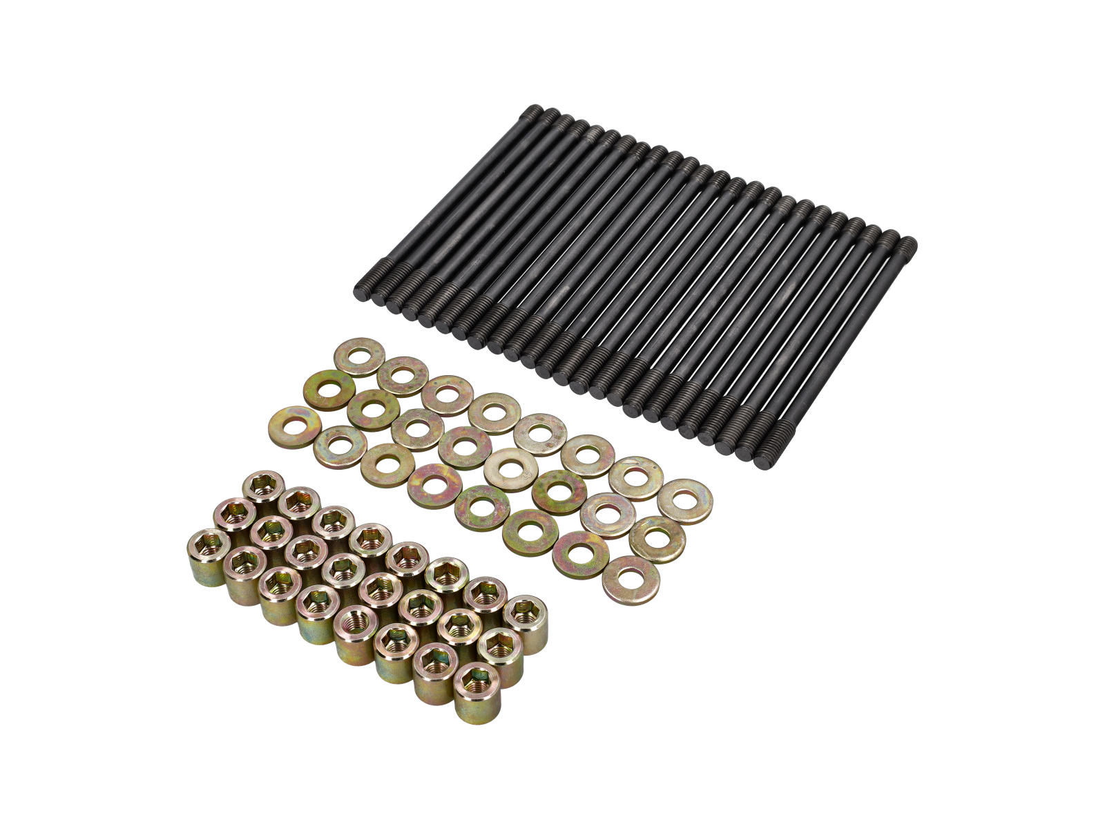 Engine head studs, nuts and washers SET OF 24 upper standard. Porsche ...