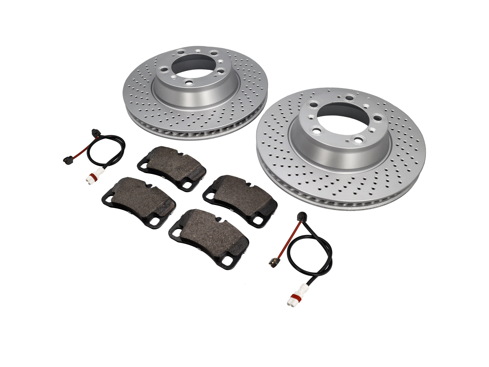 REAR Brake Pads and Brake Disc Package Porsche 997 3.6L C2 ...