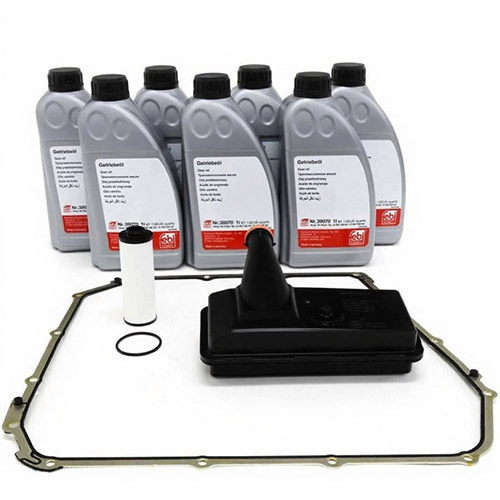 Transmission oil strainer, filter & sump gasket. Porsche Macan ...