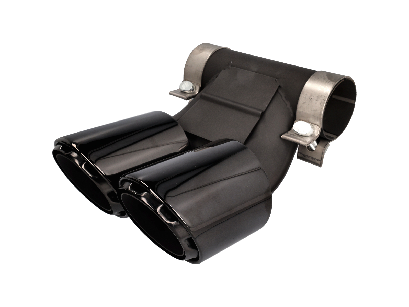 DesignTek Exhaust tail pipes EXCLUSIVE black finish for Porsche 982 ...