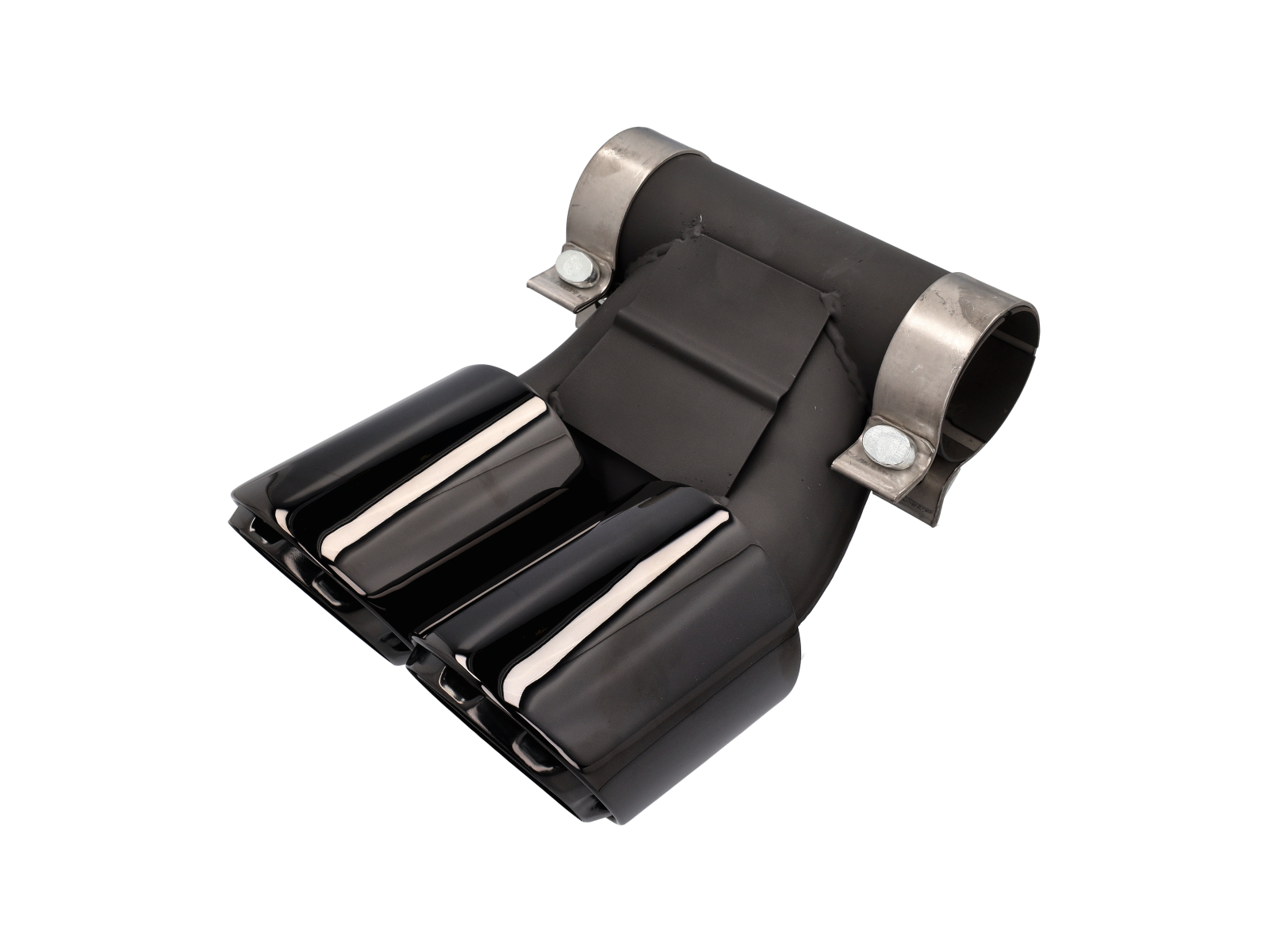 DesignTek Exhaust tail pipes EXCLUSIVE black finish for Porsche 982 ...