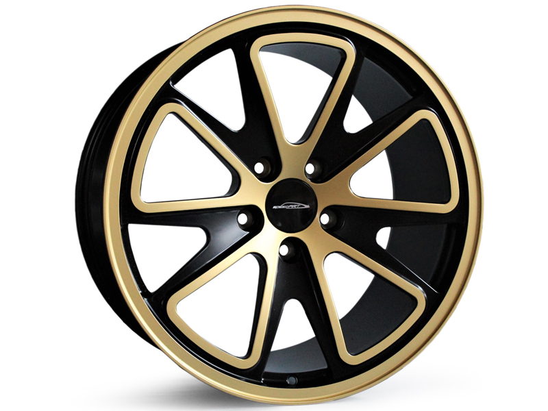 SpeedART FOX EVO II Gold wheel set for Porsche 991.2 C2 / C2S ...