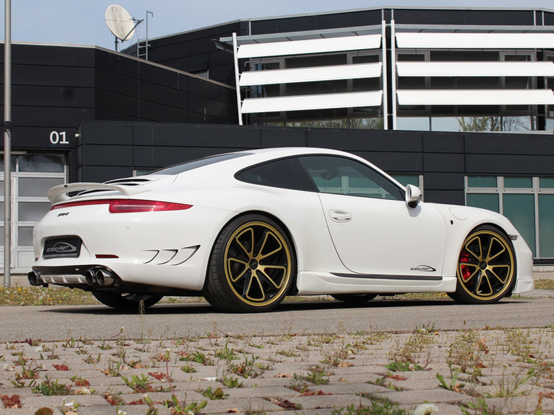 SpeedART FOX EVO II Gold wheel set for Porsche 991.2 C2 / C2S ...