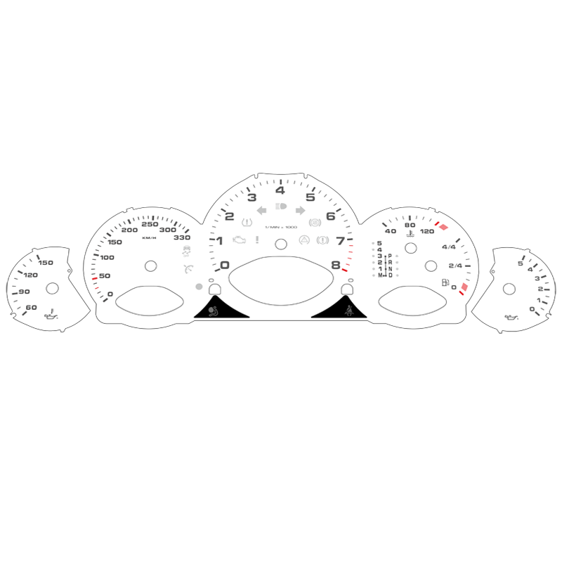 Porsche 997 dial faces - F9764120006 | Design 911
