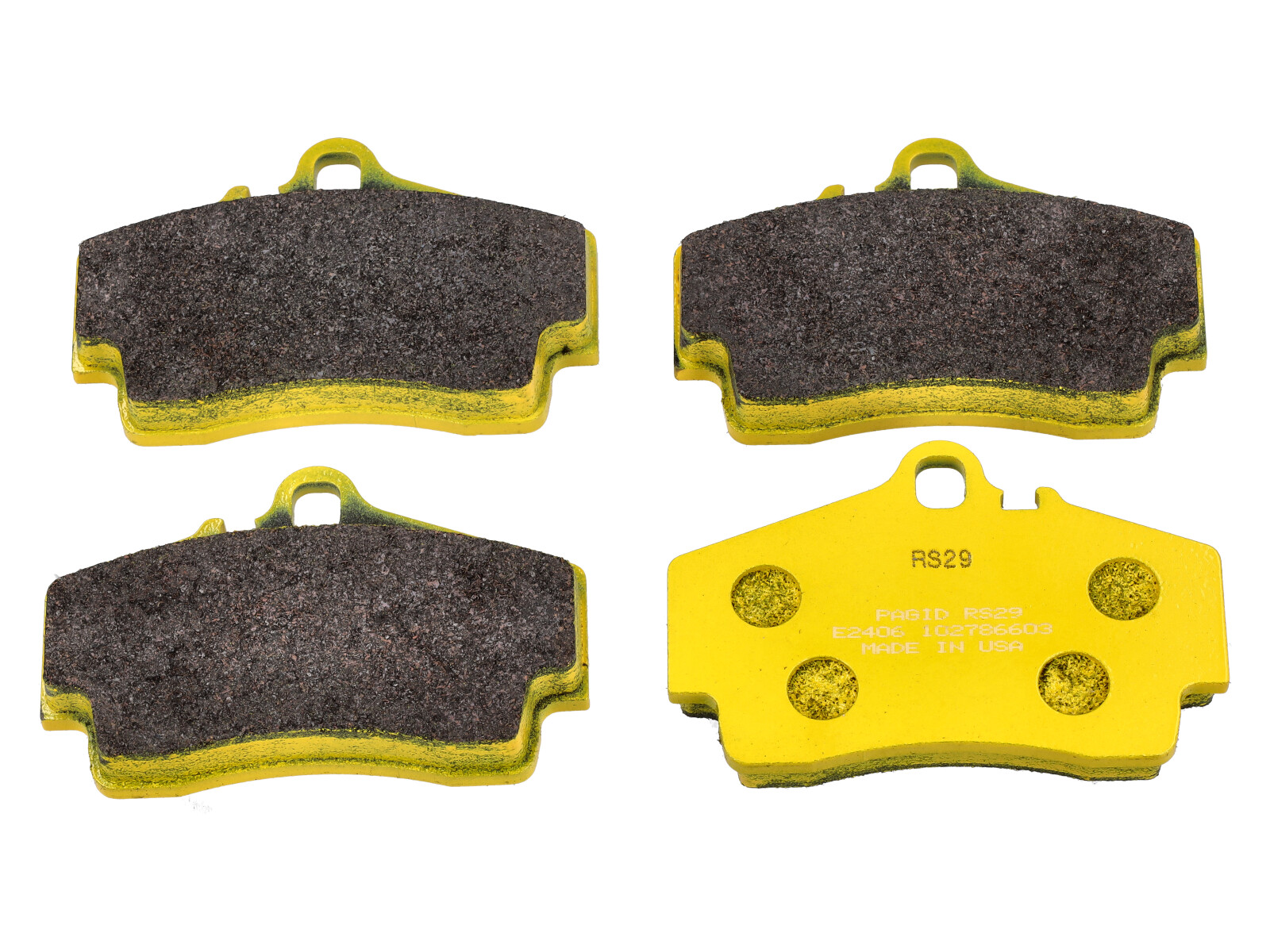 PAGID RSL Track Racing Brake Pads | Design 911