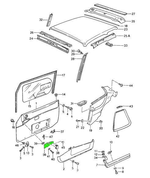 Original Porsche Part - 94455527201 | Design 911