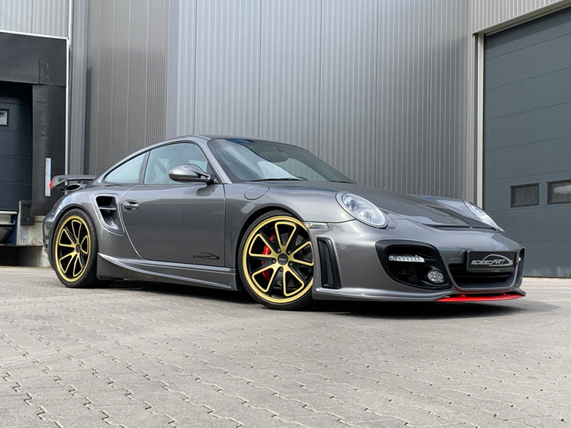 SpeedART FOX EVO II Gold wheel set for Porsche 981 Boxsters and Caymans ...