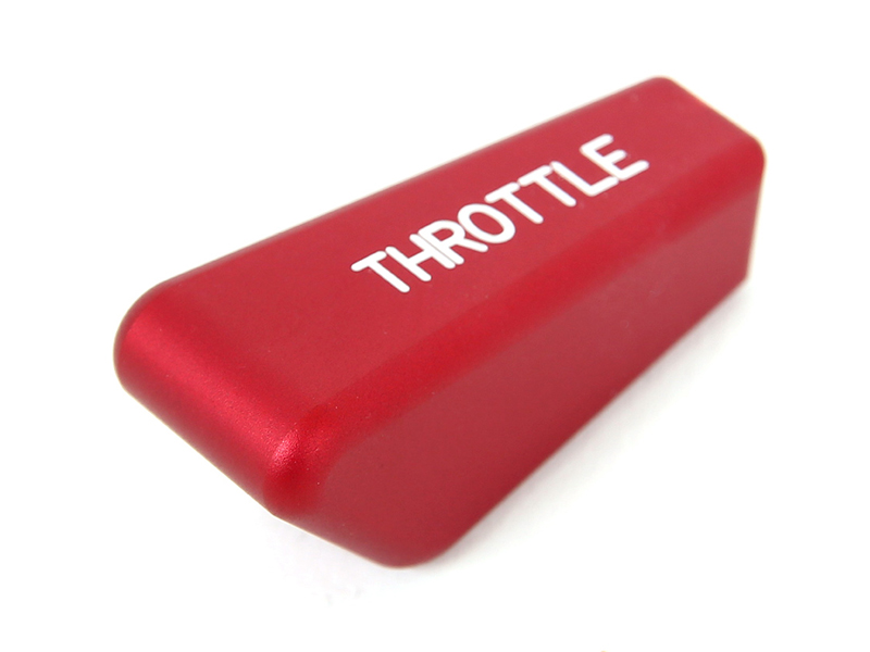 Porsche 911 Rennline aluminium throttle control knob I16 - I16BLACK ...