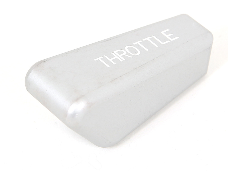 Porsche 911 Rennline aluminium throttle control knob I16 - I16BLACK ...