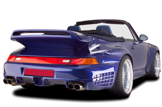 HFSK993 Rear bumper for Porsche 911 993 1993-1998 - HSK993 | Design 911