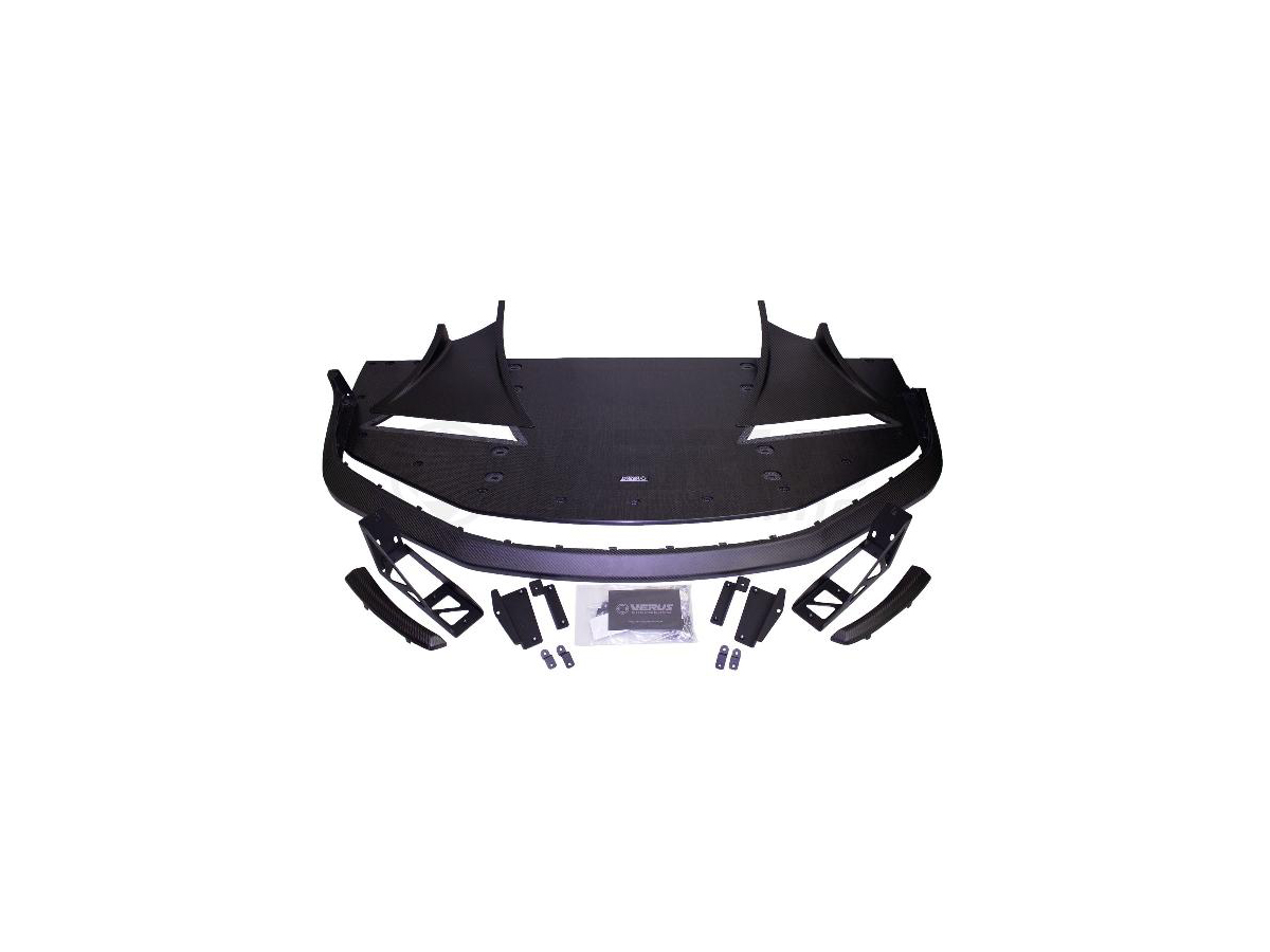 Carbon front splitter kit for Porsche 981 Cayman GT4 - A0153A | Design 911